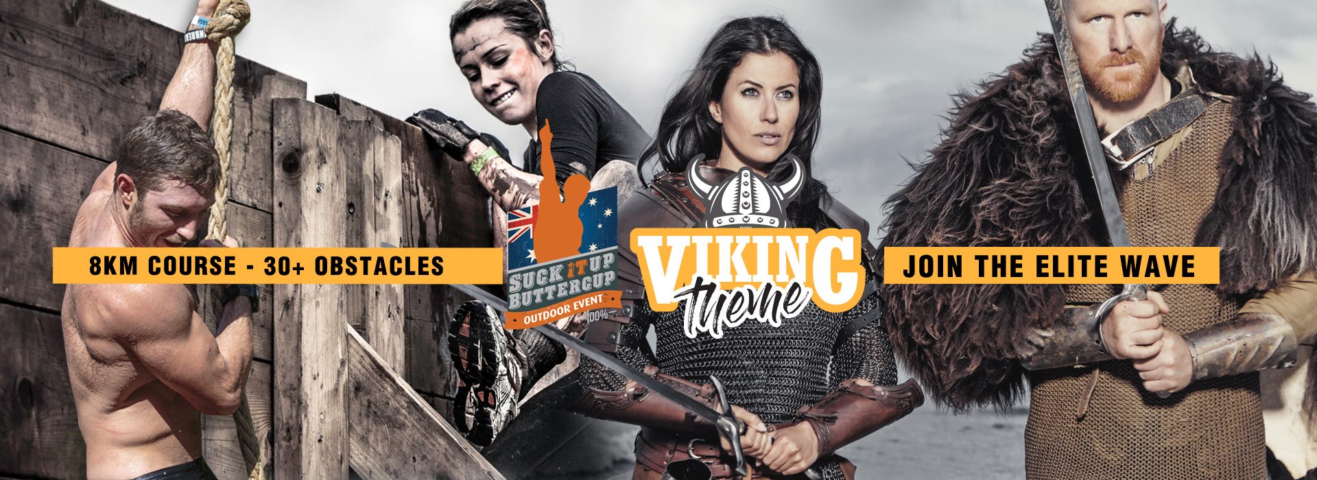 Suck It Up Buttercup: a Mud Run for Vikings